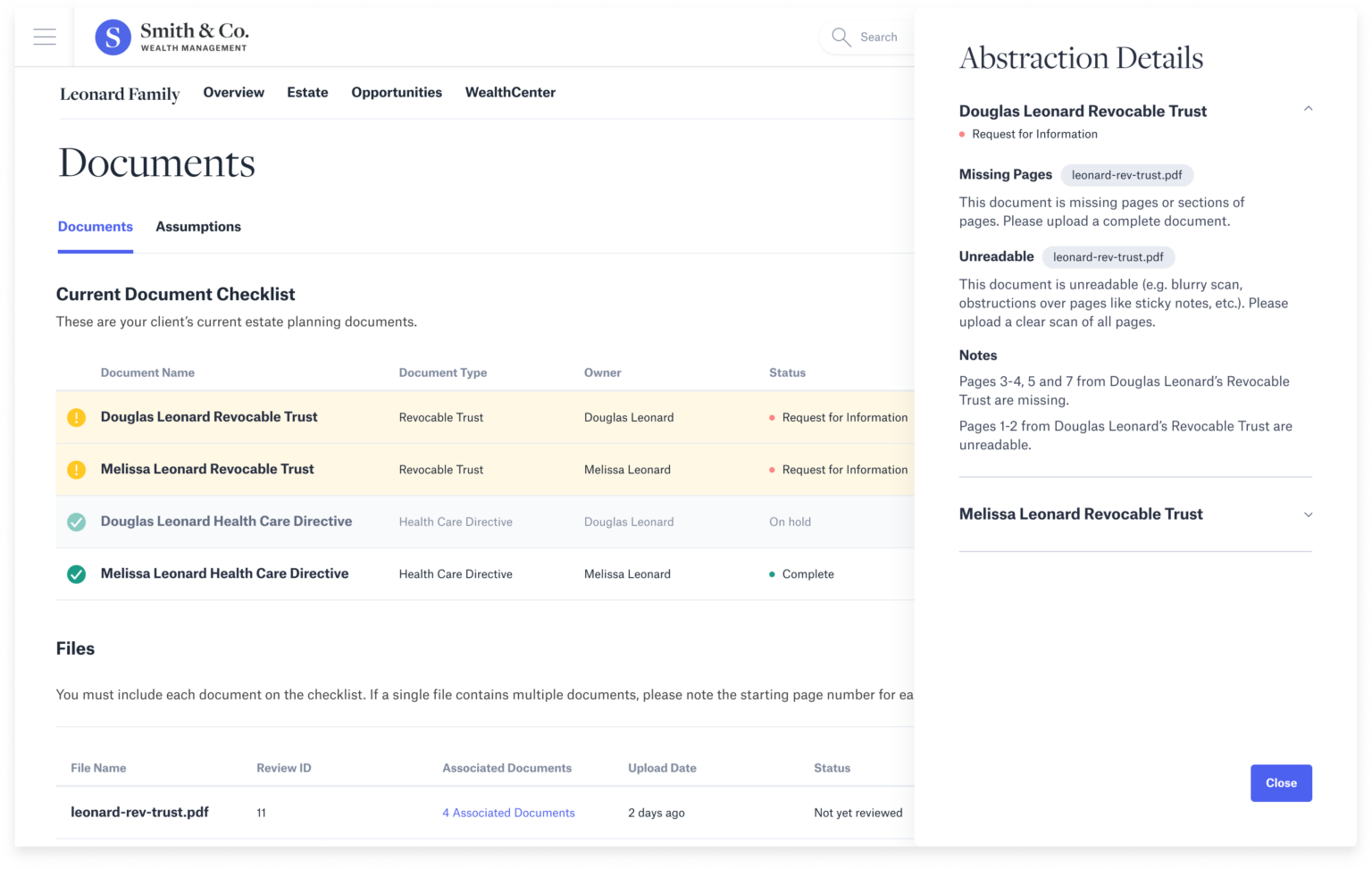Expedite the document abstraction process with ‘Request for Information’ notifications from ...