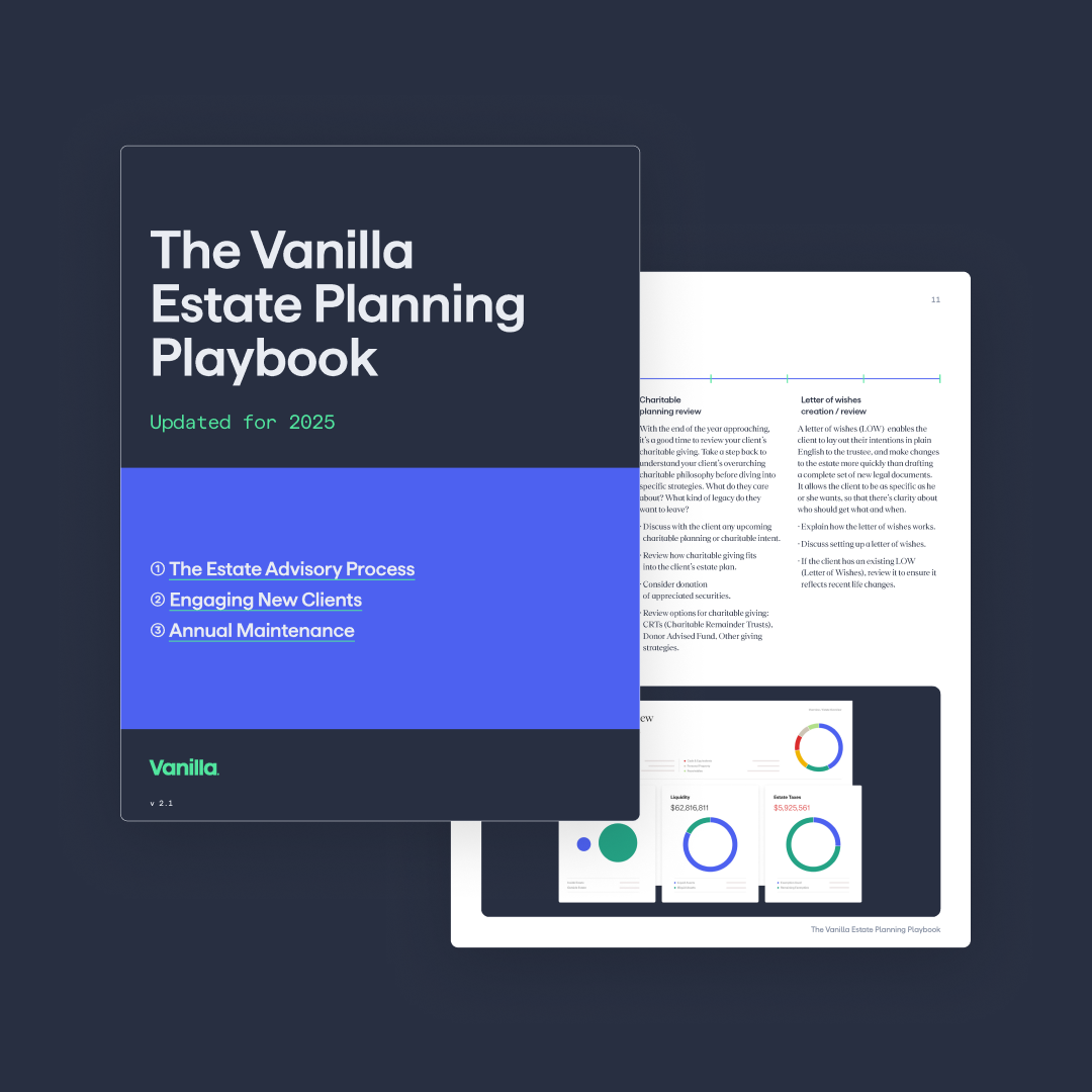 Get premium trusts with Vanilla's leading estate planning software